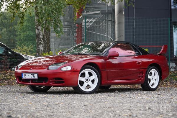 Sarkans Mitsubishi 3000-gt 1994 Rīga, ar dzinēja tilpumu 3.00 L un nobraukumu 151 tūkst. km par 6990 €, foto 5 vietnē AUTOMOTO.COM.LV