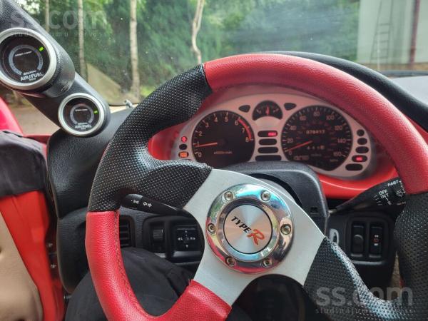 Red Mitsubishi 3000-gt 1999 in Cesis, with an engine capacity of 3.00 L and mileage of 78 thousand km for 30000 €, photo 7 on AUTOMOTO.COM.LV