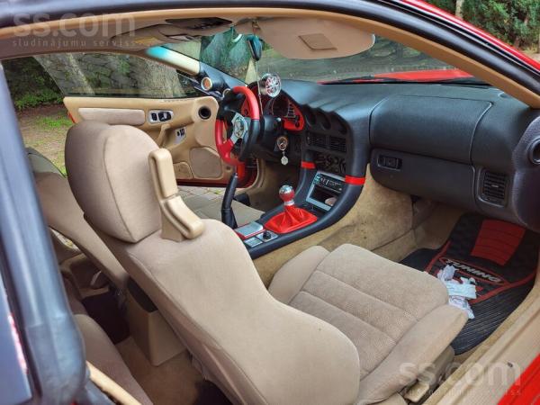 Red Mitsubishi 3000-gt 1999 in Cesis, with an engine capacity of 3.00 L and mileage of 78 thousand km for 30000 €, photo 3 on AUTOMOTO.COM.LV