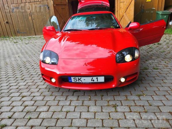 Red Mitsubishi 3000-gt 1999 in Cesis, with an engine capacity of 3.00 L and mileage of 78 thousand km for 30000 €, photo 6 on AUTOMOTO.COM.LV