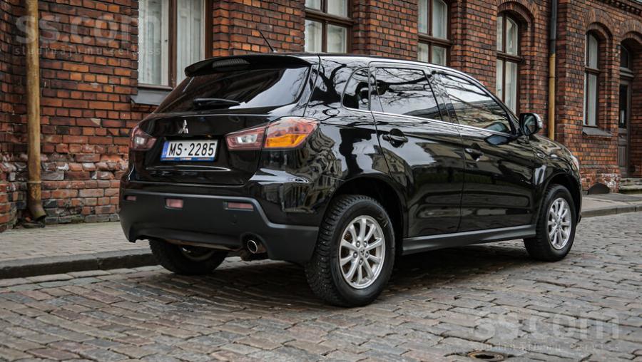 Melns Mitsubishi ASX 2010 Rīga, ar dzinēja tilpumu 1.80 L un nobraukumu 263 tūkst. km par 8990 €, foto 4 vietnē AUTOMOTO.COM.LV