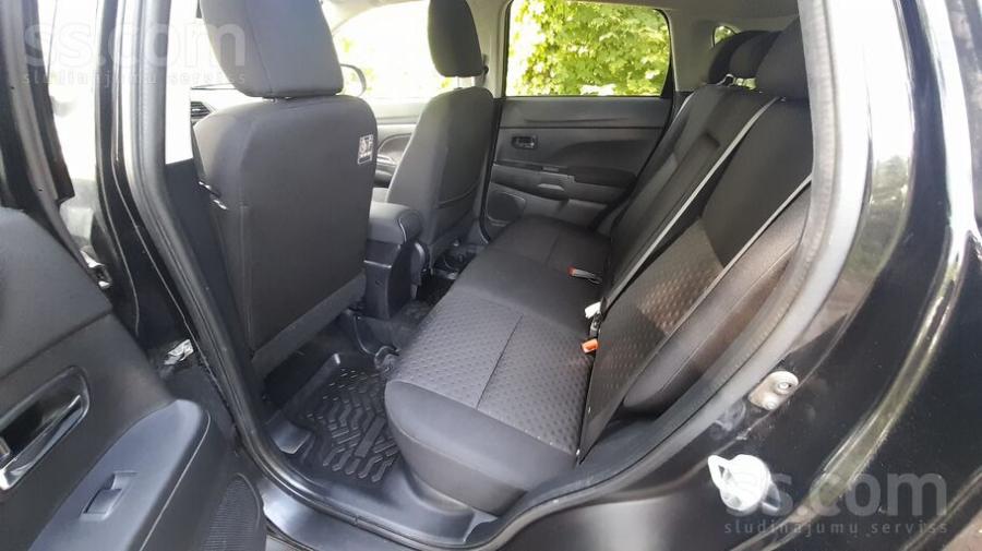 Black Mitsubishi ASX 2010 in Riga, with an engine capacity of 1.80 L and mileage of 251 thousand km for 4800 €, photo 15 on AUTOMOTO.COM.LV