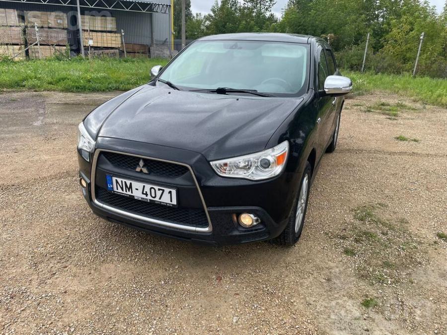 Black Mitsubishi ASX 2010 in Riga, with an engine capacity of 1.80 L and mileage of 0 thousand km for 4599 €, photo 1 on AUTOMOTO.COM.LV
