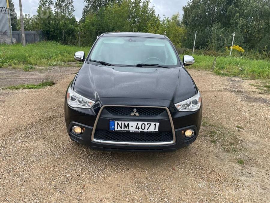 Black Mitsubishi ASX 2010 in Riga, with an engine capacity of 1.80 L and mileage of 0 thousand km for 4599 €, photo 4 on AUTOMOTO.COM.LV