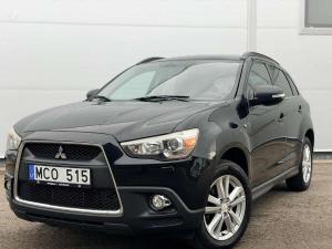 Melns Mitsubishi ASX 2011 Utena, ar dzinēja tilpumu 1.80 L un nobraukumu 309 tūkst. km par 4250 €, foto  vietnē AUTOMOTO.COM.LV
