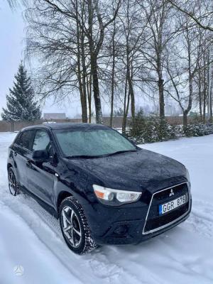 Black Mitsubishi ASX 2012 in Kelme, with an engine capacity of 2.00 L and mileage of 158 thousand km for 4750 €, photo 2 on AUTOMOTO.COM.LV