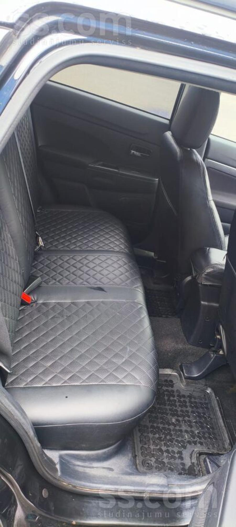 Melns Mitsubishi ASX 2012 Rīga, ar dzinēja tilpumu 1.80 L un nobraukumu 128 tūkst. km par 4800 €, foto 18 vietnē AUTOMOTO.COM.LV
