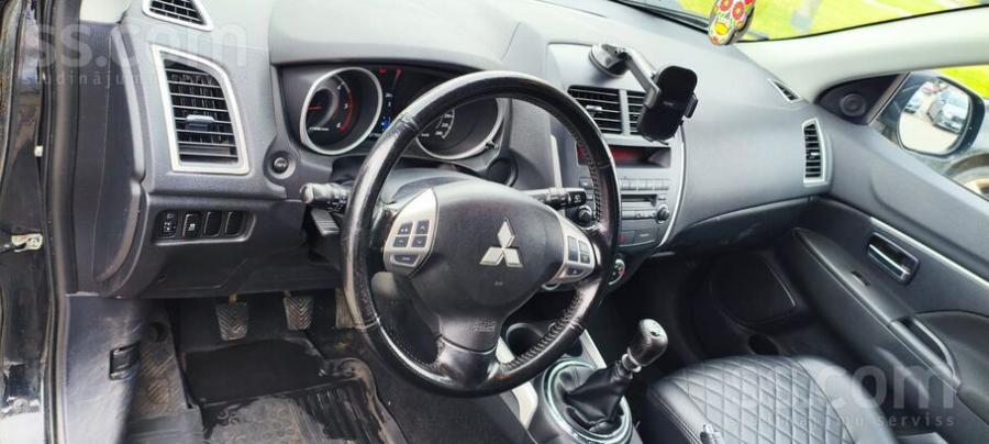 Melns Mitsubishi ASX 2012 Rīga, ar dzinēja tilpumu 1.80 L un nobraukumu 128 tūkst. km par 4800 €, foto 19 vietnē AUTOMOTO.COM.LV