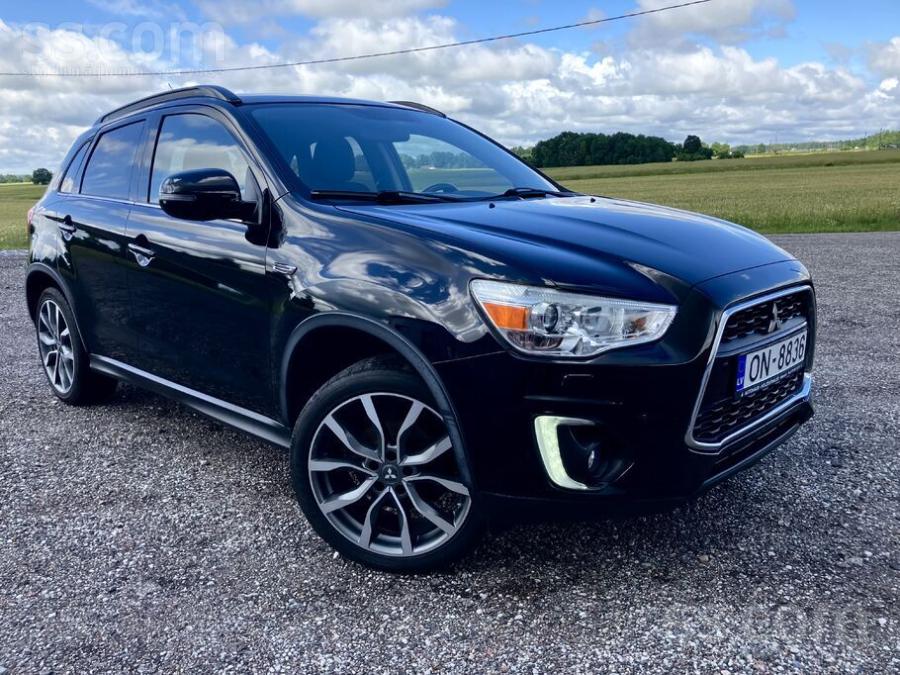 Melns Mitsubishi ASX 2015 Talsi, ar dzinēja tilpumu 2.20 L un nobraukumu 163 tūkst. km par 9500 €, foto 1 vietnē AUTOMOTO.COM.LV