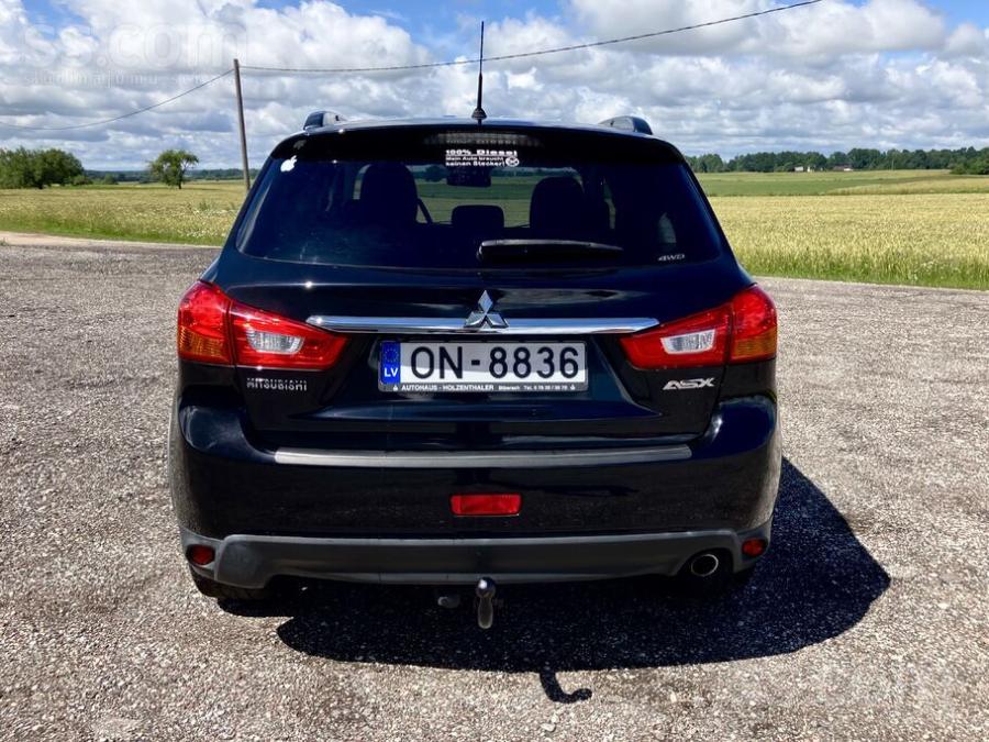 Melns Mitsubishi ASX 2015 Talsi, ar dzinēja tilpumu 2.20 L un nobraukumu 163 tūkst. km par 9500 €, foto 5 vietnē AUTOMOTO.COM.LV