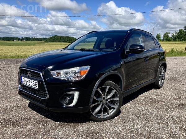 Black Mitsubishi ASX 2015 in Talsi, with an engine capacity of 2.20 L and mileage of 163 thousand km for 9500 €, photo 7 on AUTOMOTO.COM.LV