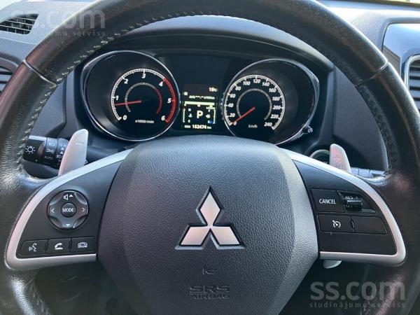 Black Mitsubishi ASX 2015 in Talsi, with an engine capacity of 2.20 L and mileage of 163 thousand km for 9500 €, photo 10 on AUTOMOTO.COM.LV