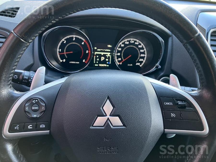 Melns Mitsubishi ASX 2015 Talsi, ar dzinēja tilpumu 2.20 L un nobraukumu 163 tūkst. km par 9500 €, foto 11 vietnē AUTOMOTO.COM.LV