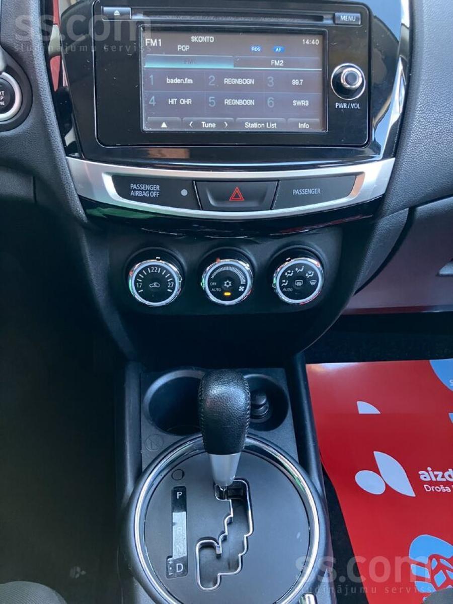 Melns Mitsubishi ASX 2015 Talsi, ar dzinēja tilpumu 2.20 L un nobraukumu 163 tūkst. km par 9500 €, foto 13 vietnē AUTOMOTO.COM.LV