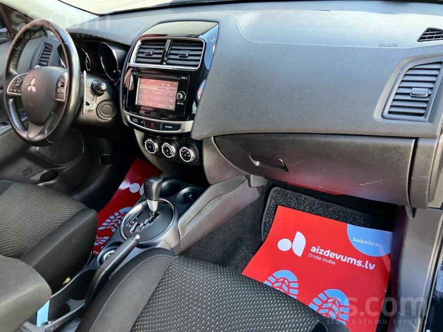Melns Mitsubishi ASX 2015 Talsi, ar dzinēja tilpumu 2.20 L un nobraukumu 163 tūkst. km par 9500 €, foto 18 vietnē AUTOMOTO.COM.LV