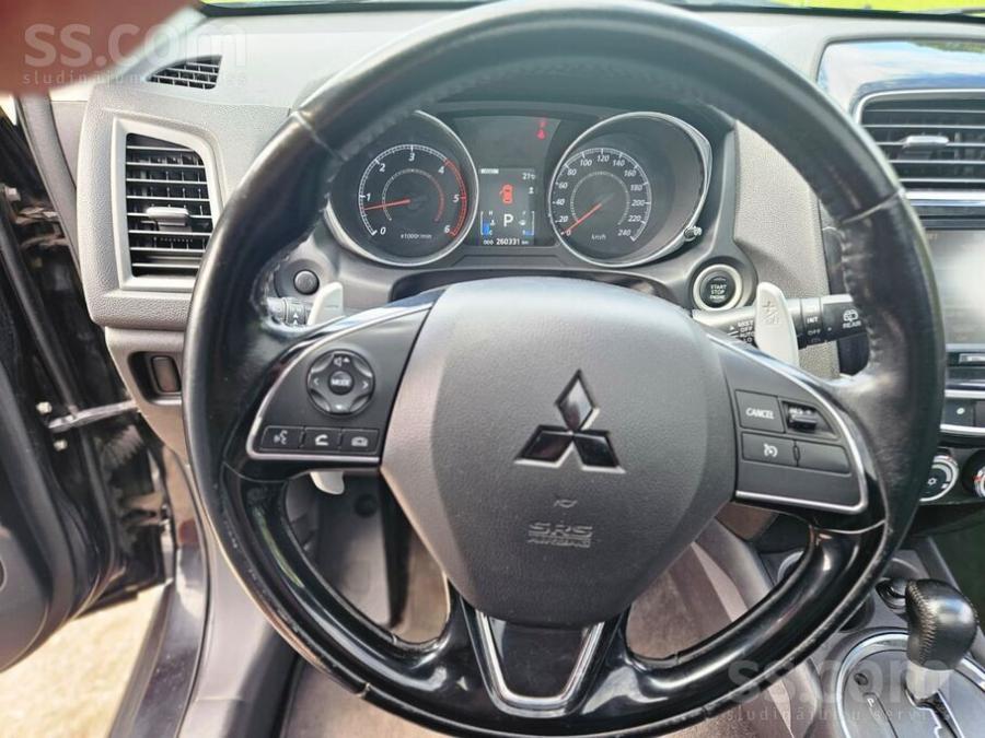 Black Mitsubishi ASX 2015 in Riga, with an engine capacity of 2.20 L and mileage of 260 thousand km for 7450 €, photo 11 on AUTOMOTO.COM.LV