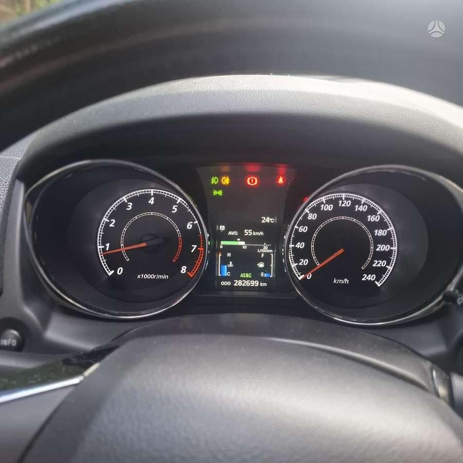 Black Mitsubishi ASX 2016 in Vilnius, with an engine capacity of 1.59 L and mileage of 282 thousand km for 5290 €, photo 15 on AUTOMOTO.COM.LV