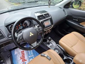 Black Mitsubishi ASX 2016 in Utena, with an engine capacity of 2.27 L and mileage of 170 thousand km for 7750 €, photo 19 on AUTOMOTO.COM.LV