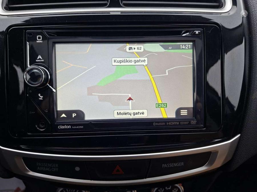 Black Mitsubishi ASX 2016 in Utena, with an engine capacity of 2.27 L and mileage of 170 thousand km for 7750 €, photo 29 on AUTOMOTO.COM.LV
