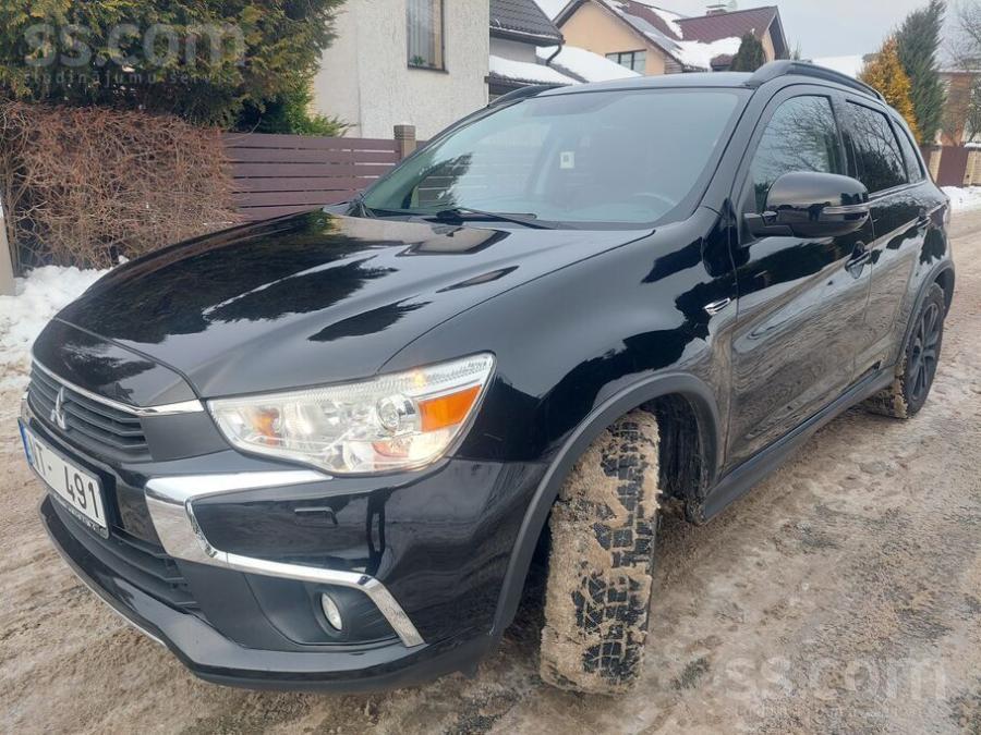 Black Mitsubishi ASX 2017 in Riga, with an engine capacity of 2.20 L and mileage of 0 thousand km for 12895 €, photo 1 on AUTOMOTO.COM.LV