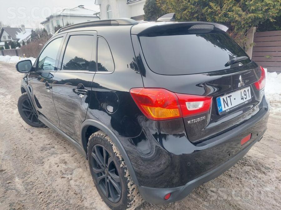 Black Mitsubishi ASX 2017 in Riga, with an engine capacity of 2.20 L and mileage of 0 thousand km for 12895 €, photo 9 on AUTOMOTO.COM.LV