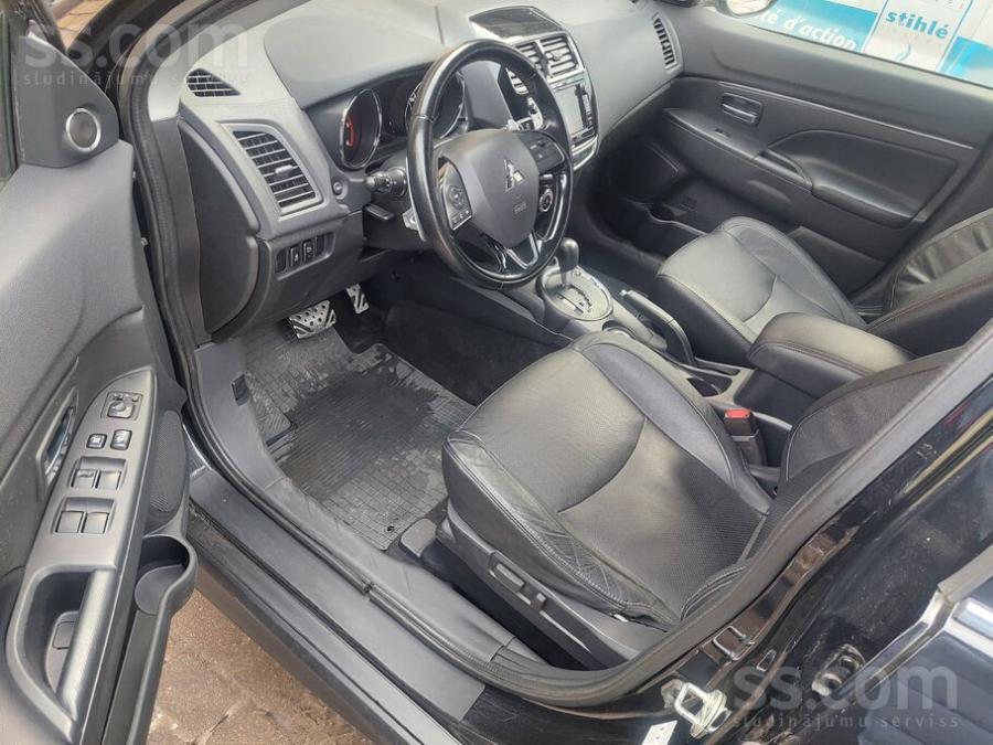 Black Mitsubishi ASX 2017 in Riga, with an engine capacity of 2.20 L and mileage of 0 thousand km for 12895 €, photo 13 on AUTOMOTO.COM.LV