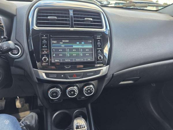 Black Mitsubishi ASX 2017 in Siauliai, with an engine capacity of 1.56 L and mileage of 224 thousand km for 8500 €, photo 9 on AUTOMOTO.COM.LV