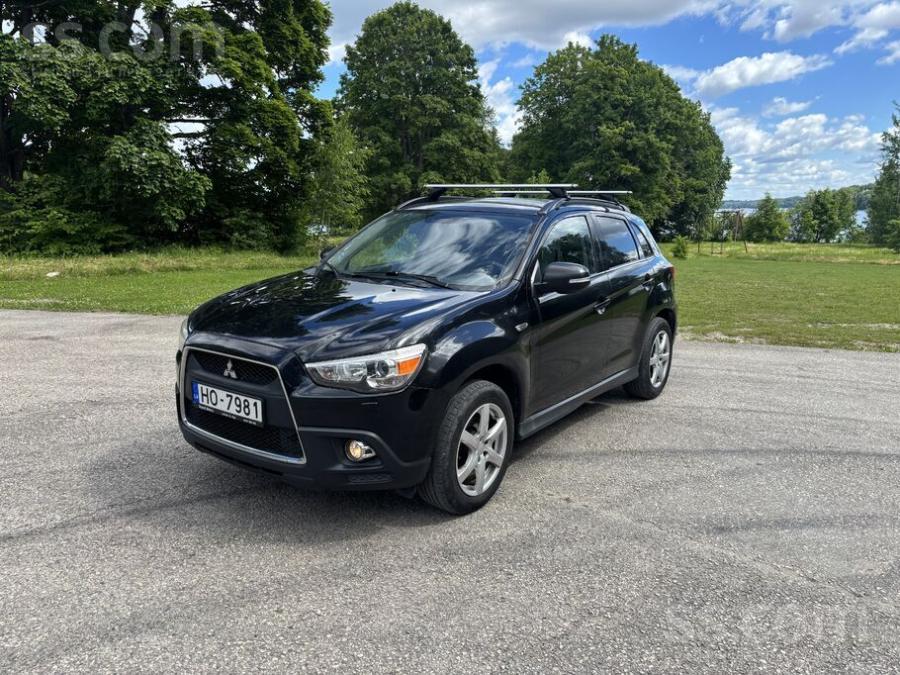 Melns Mitsubishi ASX 2011 Rīga, ar dzinēja tilpumu 1.60 L un nobraukumu 284 tūkst. km par 3500 €, foto 1 vietnē AUTOMOTO.COM.LV