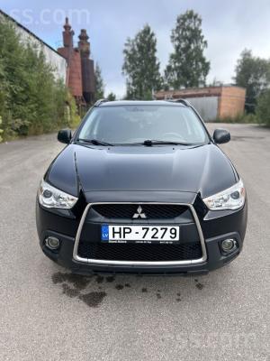 Black Mitsubishi ASX 2011 in Kraslava, with an engine capacity of 1.60 L and mileage of 247 thousand km for 3500 €, photo  on AUTOMOTO.COM.LV