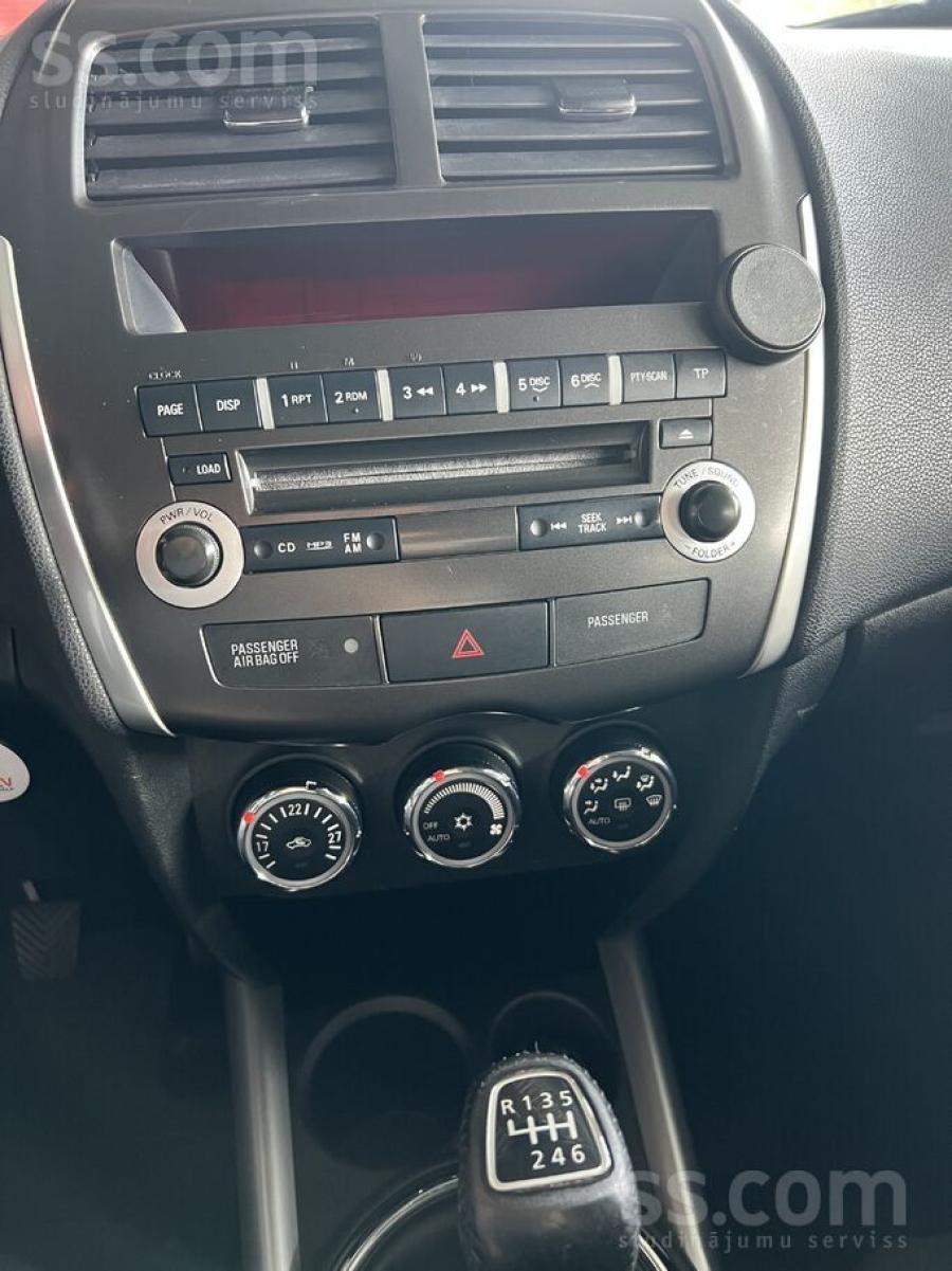 Melns Mitsubishi ASX 2012 Jēkabpils, ar dzinēja tilpumu 1.80 L un nobraukumu 297 tūkst. km par 4200 €, foto 16 vietnē AUTOMOTO.COM.LV