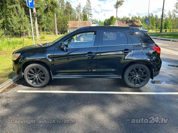 Black Mitsubishi ASX 2013 in Polva, with an engine capacity of 1.60 L and mileage of 122 thousand km for 6000 €, photo 2 on AUTOMOTO.COM.LV