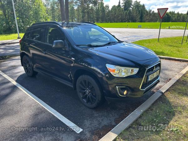 Black Mitsubishi ASX 2013 in Polva, with an engine capacity of 1.60 L and mileage of 122 thousand km for 6000 €, photo 7 on AUTOMOTO.COM.LV