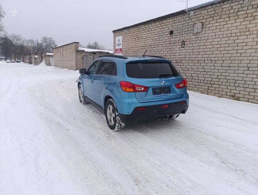Zils Mitsubishi ASX 2010 Šilutė, ar dzinēja tilpumu 1.80 L un nobraukumu 246 tūkst. km par 4200 €, foto 2 vietnē AUTOMOTO.COM.LV