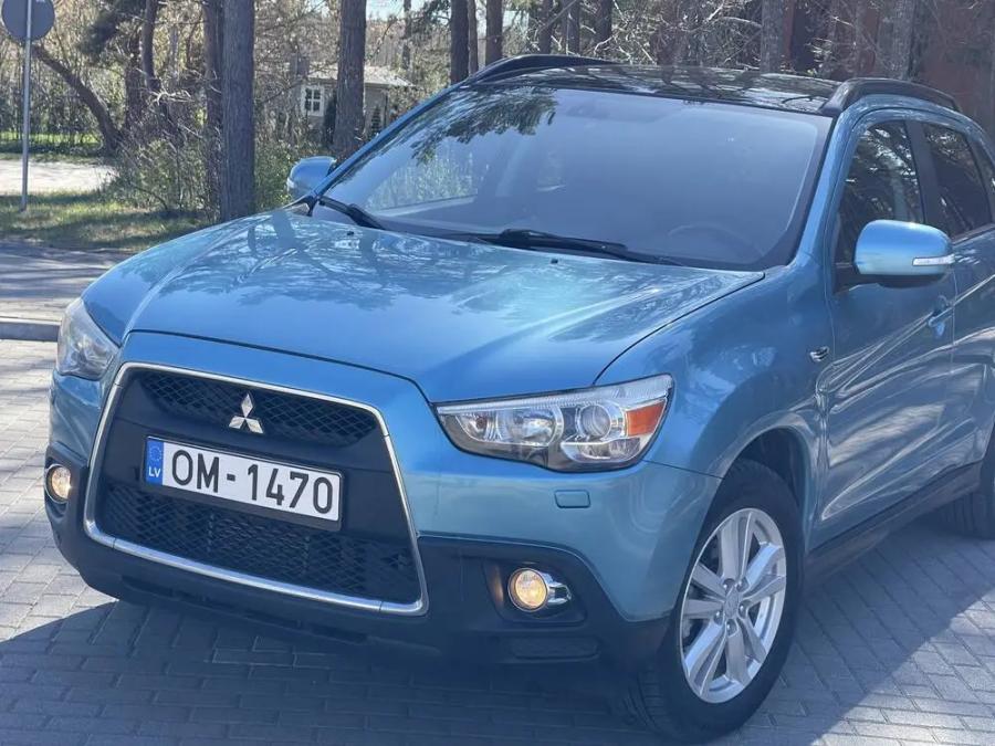 Zils Mitsubishi ASX 2010 Jūrmala, ar dzinēja tilpumu 1.80 L un nobraukumu 215 tūkst. km par 5450 €, foto 13 vietnē AUTOMOTO.COM.LV