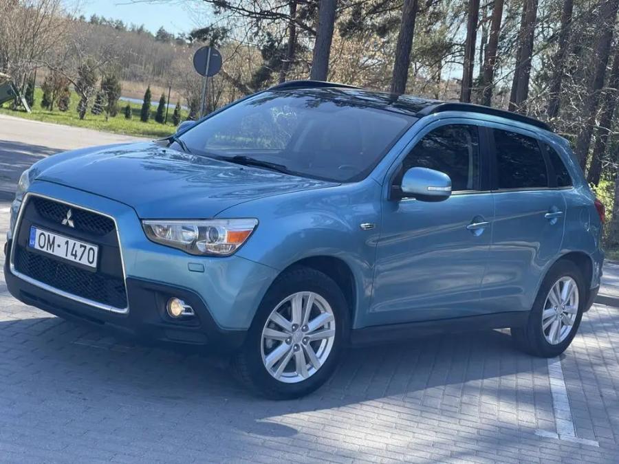 Zils Mitsubishi ASX 2010 Jūrmala, ar dzinēja tilpumu 1.80 L un nobraukumu 215 tūkst. km par 5450 €, foto 17 vietnē AUTOMOTO.COM.LV