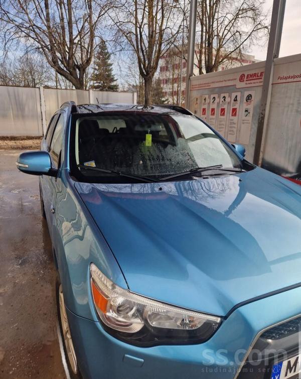 Mitsubishi ASX 2010 Talsi vietnē Zils Mitsubishi ASX 2010 Talsi, ar dzinēja tilpumu 1.80 L un nobraukumu 321 tūkst. km par 2400 €, foto 3 vietnē AUTOMOTO.COM.LV