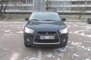 Blue Mitsubishi ASX 2011 in Riga, with an engine capacity of 1.60 L and mileage of 256 thousand km for 4850 €, photo  on AUTOMOTO.COM.LV