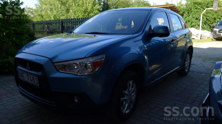 Zils Mitsubishi ASX 2011 Jēkabpils, ar dzinēja tilpumu 1.80 L un nobraukumu 312 tūkst. km par 2950 €, foto 4 vietnē AUTOMOTO.COM.LV
