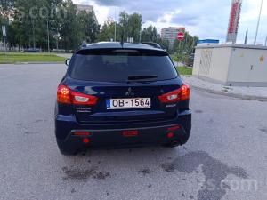 Zils Mitsubishi ASX 2012 Rīga, ar dzinēja tilpumu 1.80 L un nobraukumu 222 tūkst. km par 6300 €, foto  vietnē AUTOMOTO.COM.LV