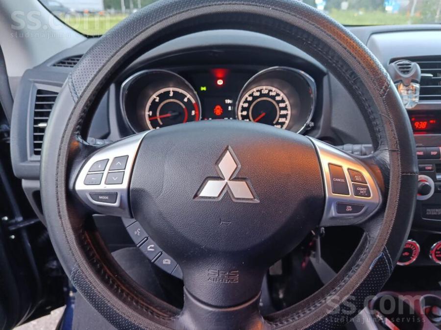 Blue Mitsubishi ASX 2012 in Riga, with an engine capacity of 1.80 L and mileage of 222 thousand km for 6300 €, photo 12 on AUTOMOTO.COM.LV