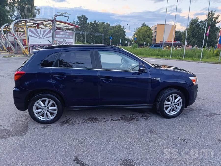 Blue Mitsubishi ASX 2012 in Riga, with an engine capacity of 1.80 L and mileage of 222 thousand km for 6300 €, photo 15 on AUTOMOTO.COM.LV