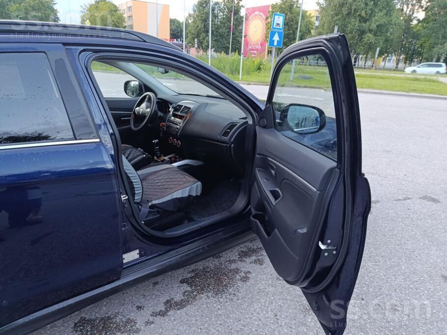 Blue Mitsubishi ASX 2012 in Riga, with an engine capacity of 1.80 L and mileage of 222 thousand km for 6300 €, photo 16 on AUTOMOTO.COM.LV