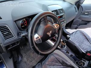 Blue Mitsubishi ASX 2012 in Riga, with an engine capacity of 1.80 L and mileage of 222 thousand km for 6300 €, photo 18 on AUTOMOTO.COM.LV