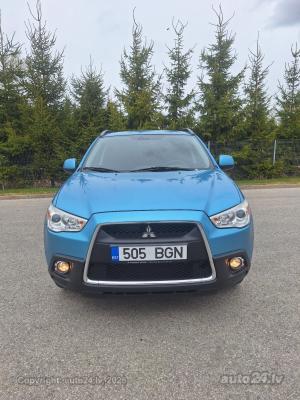 Blue Mitsubishi ASX 2012 in Tartu, with an engine capacity of 1.60 L and mileage of 255 thousand km for 4990 €, photo 3 on AUTOMOTO.COM.LV