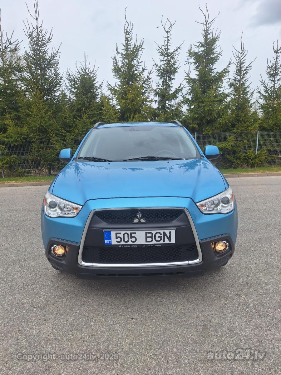 Blue Mitsubishi ASX 2012 in Tartu, with an engine capacity of 1.60 L and mileage of 255 thousand km for 4990 €, photo 3 on AUTOMOTO.COM.LV