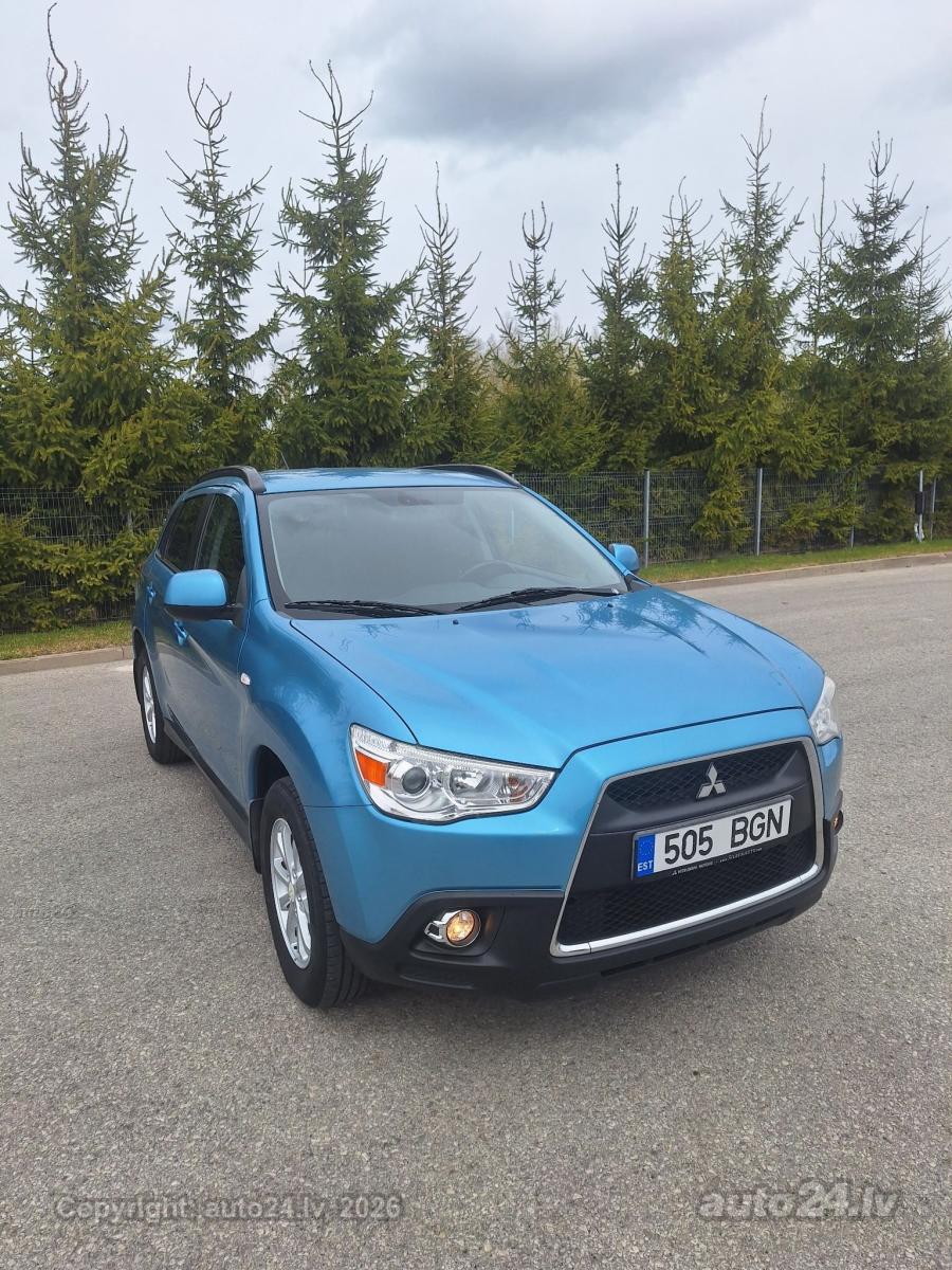 Blue Mitsubishi ASX 2012 in Tartu, with an engine capacity of 1.60 L and mileage of 255 thousand km for 4990 €, photo 4 on AUTOMOTO.COM.LV