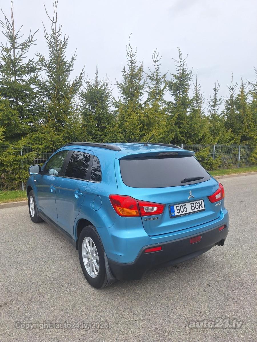 Blue Mitsubishi ASX 2012 in Tartu, with an engine capacity of 1.60 L and mileage of 255 thousand km for 4990 €, photo 9 on AUTOMOTO.COM.LV