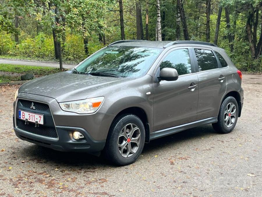 Brown Mitsubishi ASX 2011 in Riga, with an engine capacity of 1.60 L and mileage of 0 thousand km for 5699 €, photo 1 on AUTOMOTO.COM.LV