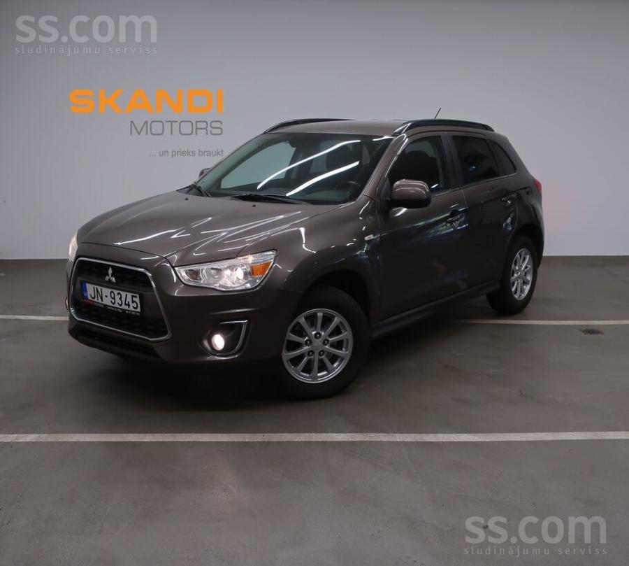 Brown Mitsubishi ASX 2014 in Riga, with an engine capacity of 1.60 L and mileage of 227 thousand km for 6290 €, photo 1 on AUTOMOTO.COM.LV