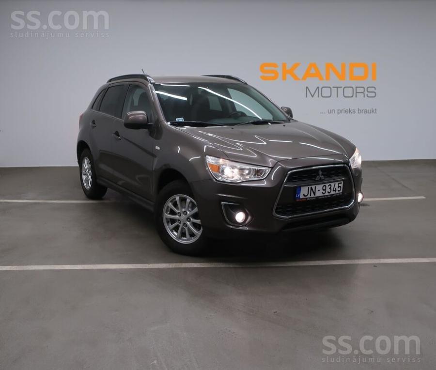 Brown Mitsubishi ASX 2014 in Riga, with an engine capacity of 1.60 L and mileage of 227 thousand km for 6290 €, photo 3 on AUTOMOTO.COM.LV
